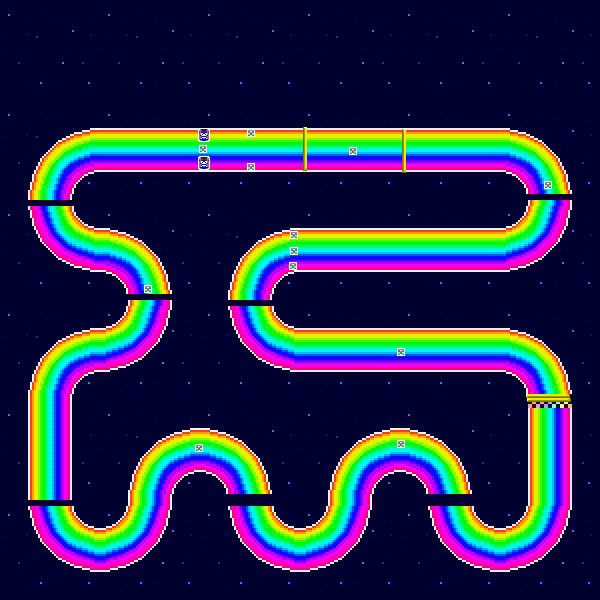 Rainbow Road 2 - Mario Kart PC