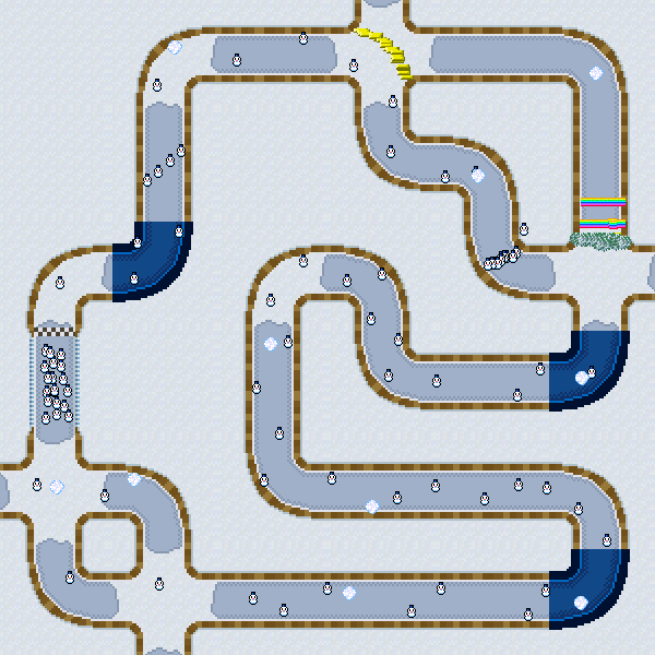 gba snow land but it's cursed - Mario Kart PC