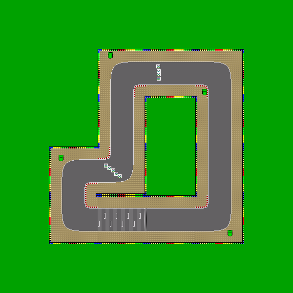 mario circuit 1 SNES - Mario Kart PC