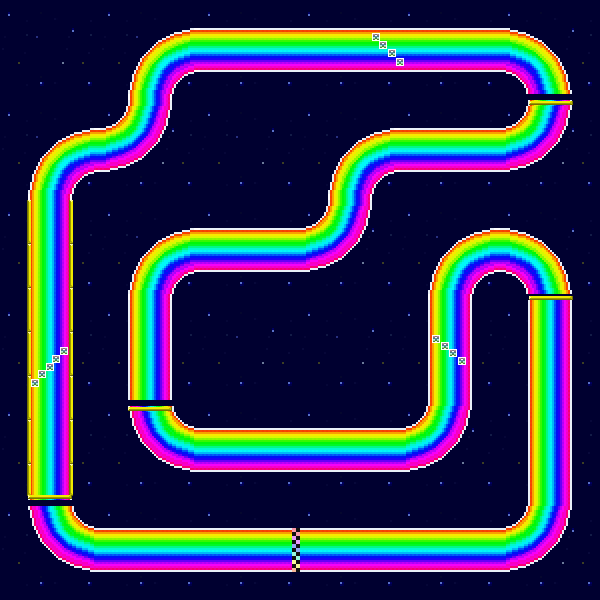 Rainbow Road 2 - Mario Kart PC