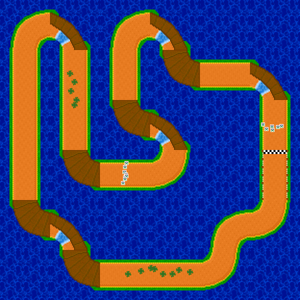 Yoshi Valley - Mario Kart PC