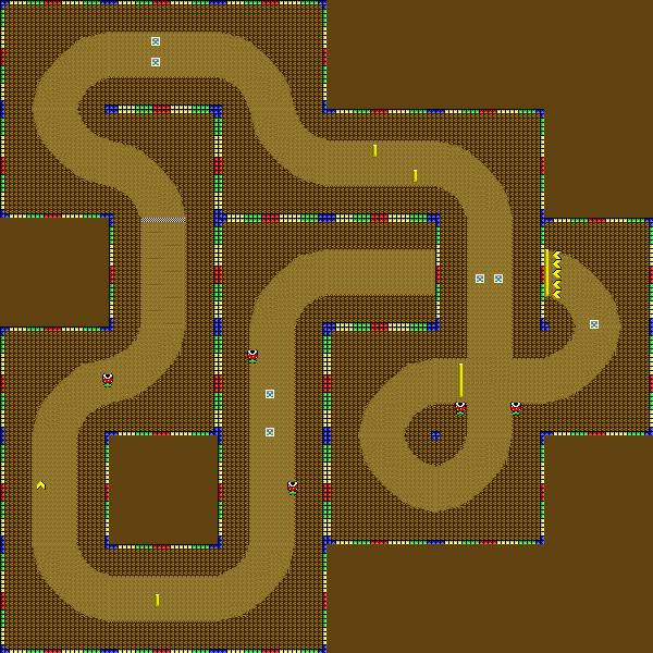 Chocolate Caverns - Mario Kart PC