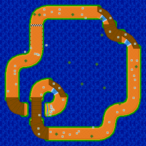 Yoshi Falls - Mario Kart PC