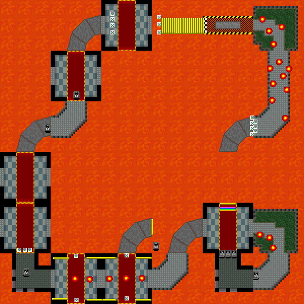 Wii Bowser's Castle - Mario Kart PC