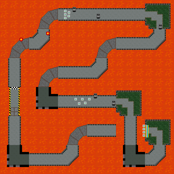 N64 Bowser's Castle - Mario Kart PC
