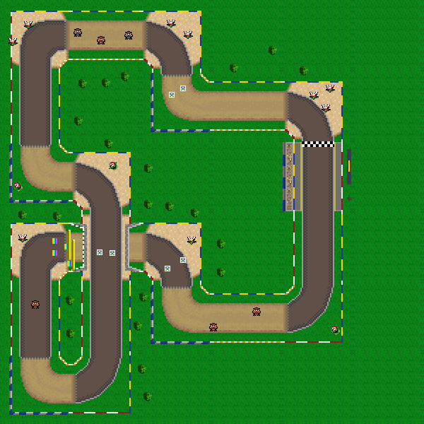 Mario Raceway - Mario Kart PC