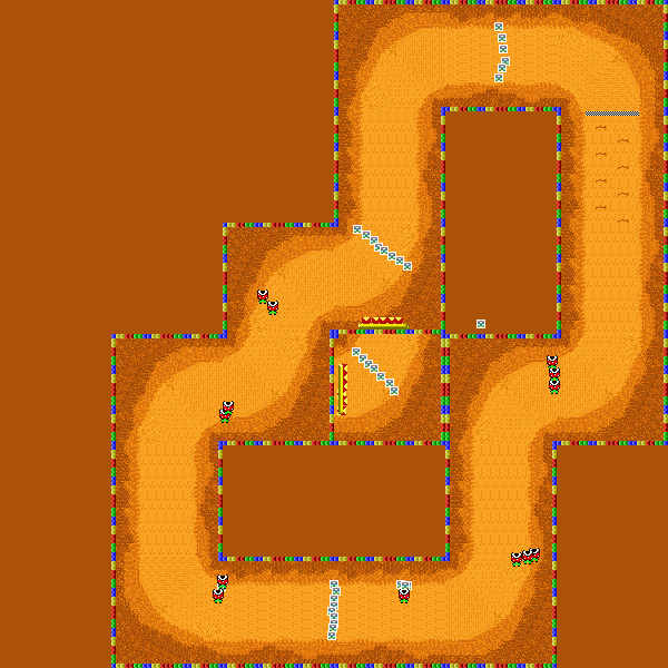 Kalimari desert - Mario Kart PC