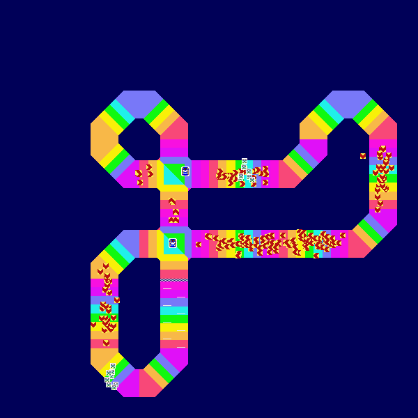 Harder yet oversimplified wii rainbow road - Mario Kart PC