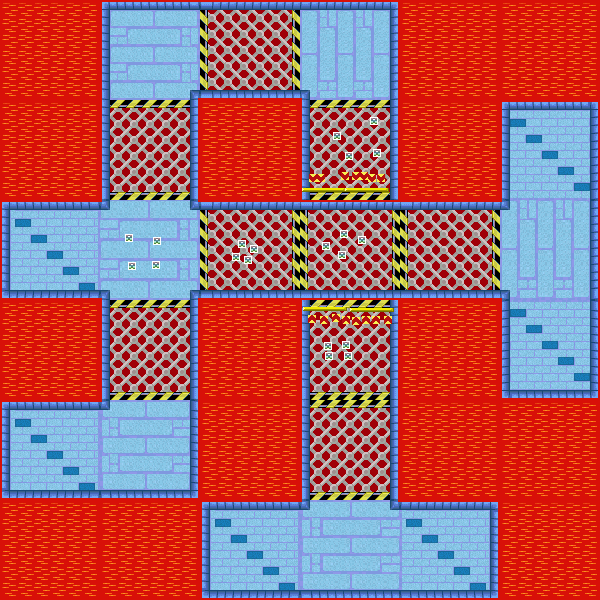 Bowser's castle arena 1 - Mario Kart PC