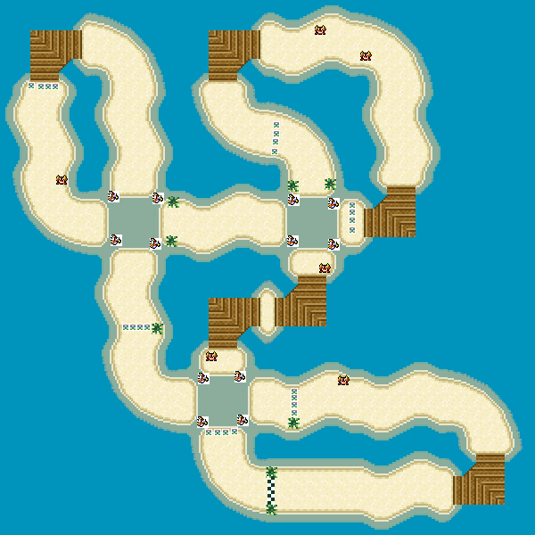 Koopa circuit 3 - Mario Kart PC
