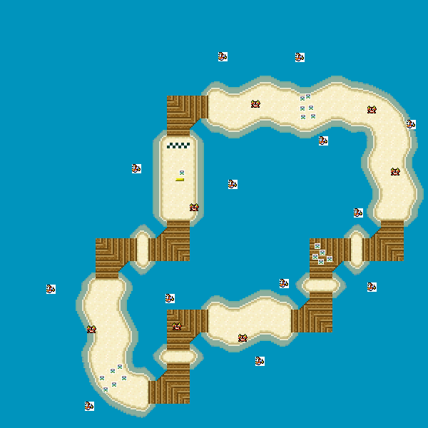 Cheep Cheep Beach - Mario Kart PC