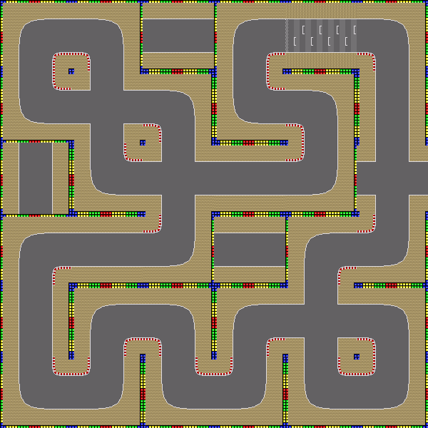 Badlands Speedway - Mario Kart PC