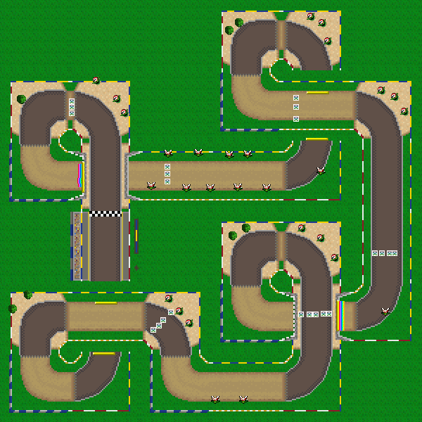 Rallye Peach - Mario Kart PC