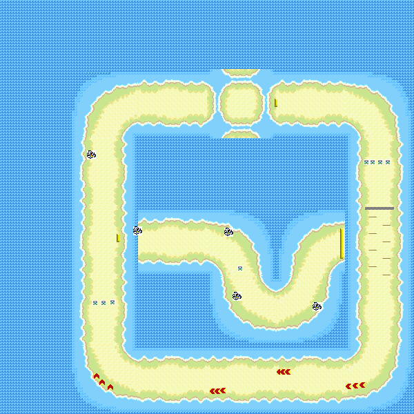 fishy fishy beach - Mario Kart PC