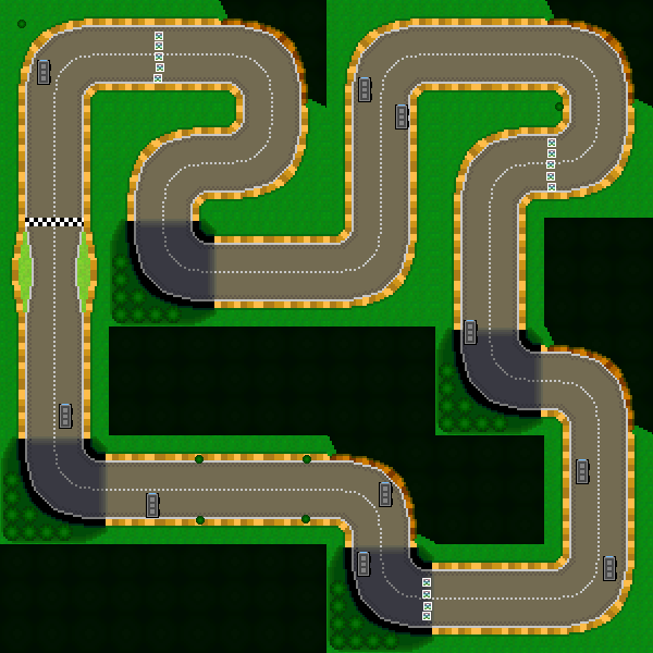 N64 Mario Raceway (Shroom Ridge Style) - Mario Kart PC