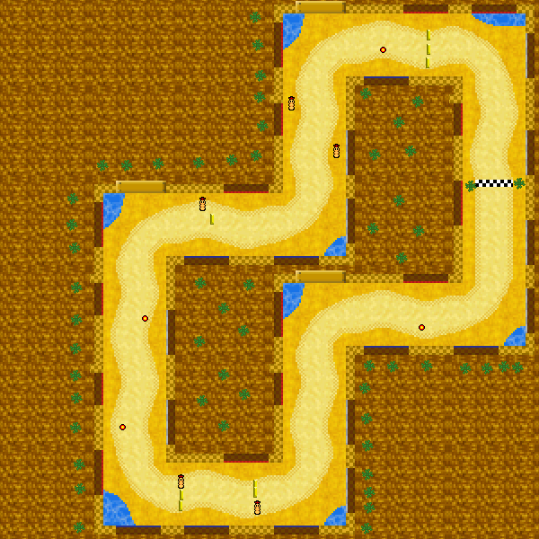 Kalimari Desert - Mario Kart PC