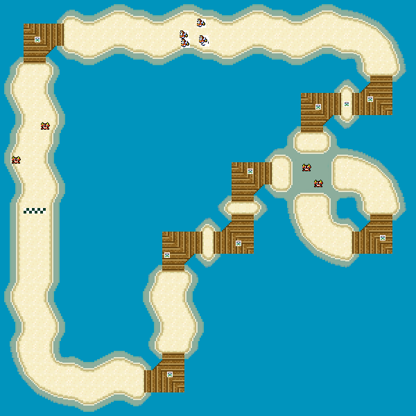 beach circuit - Mario Kart PC