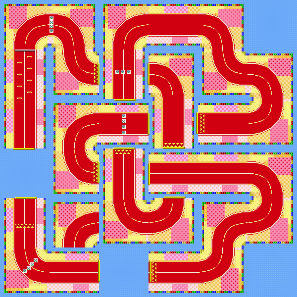 Ribbon Route - Mario Kart PC