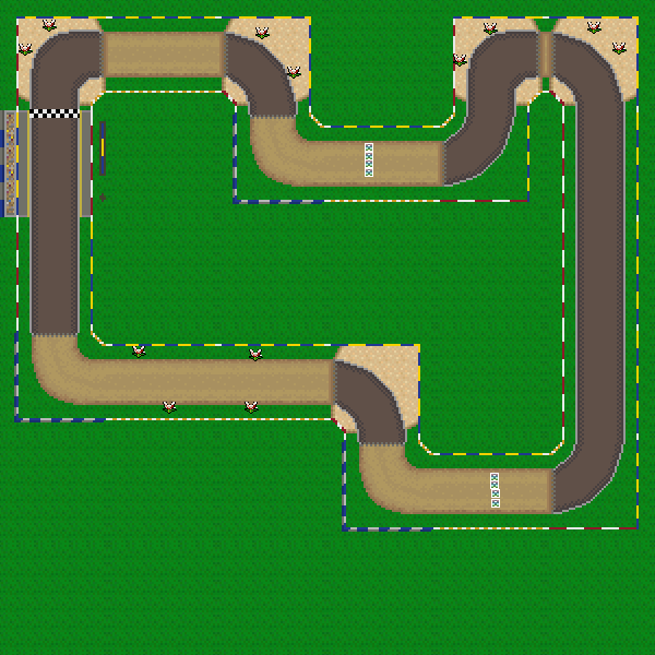 Mario raceway - Mario Kart PC