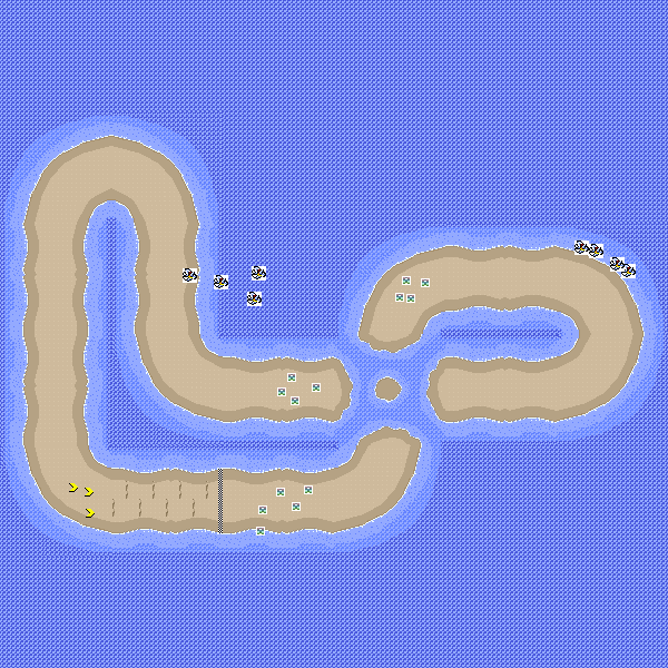 Splish Splash Beach 1 - Mario Kart PC