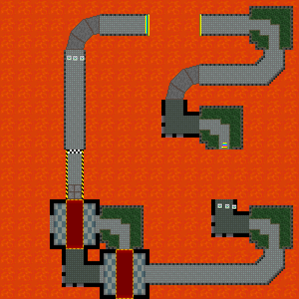 Grumble Volcano - Mario Kart PC