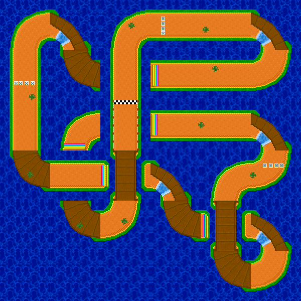 YOSHI FALLS V2 - Mario Kart PC