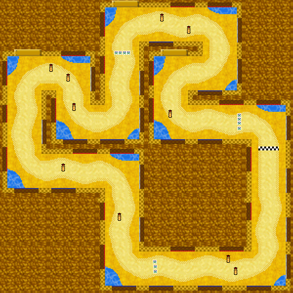Tropical Desert - Mario Kart PC