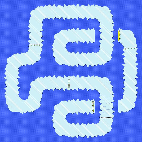 Frozen Vanilla Circuit - Mario Kart PC