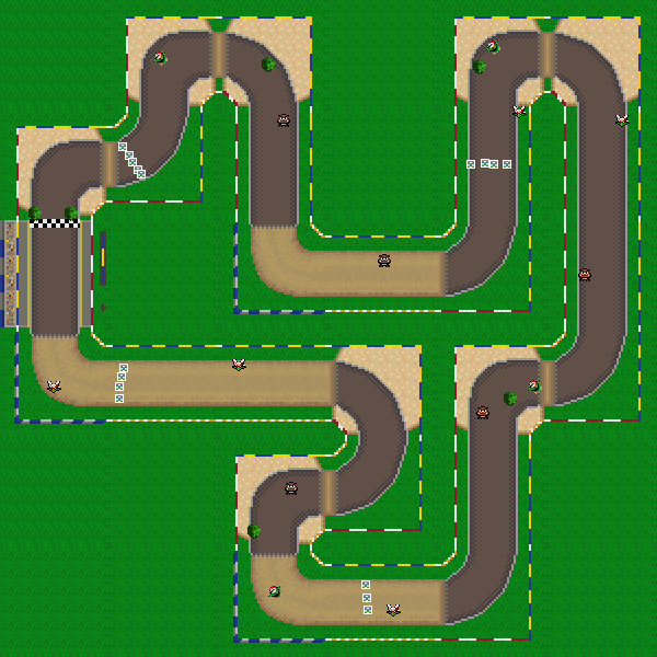 DS mario raceway - Mario Kart PC