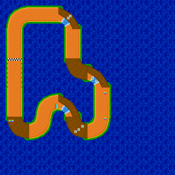 DS Yoshi Falls - Mario Kart PC