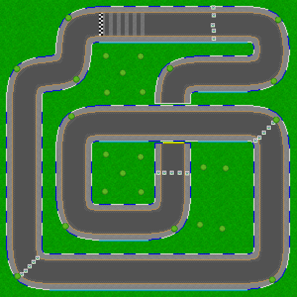 Mario Speedway - Mario Kart PC