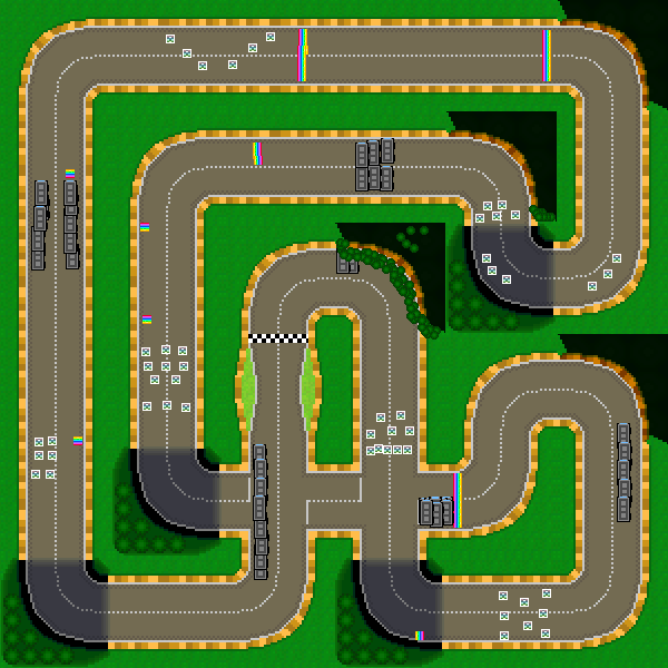 Trains on the Road+ - Mario Kart PC