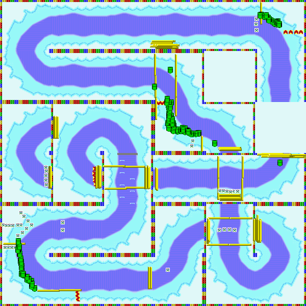 snowy snofer circut - Mario Kart PC