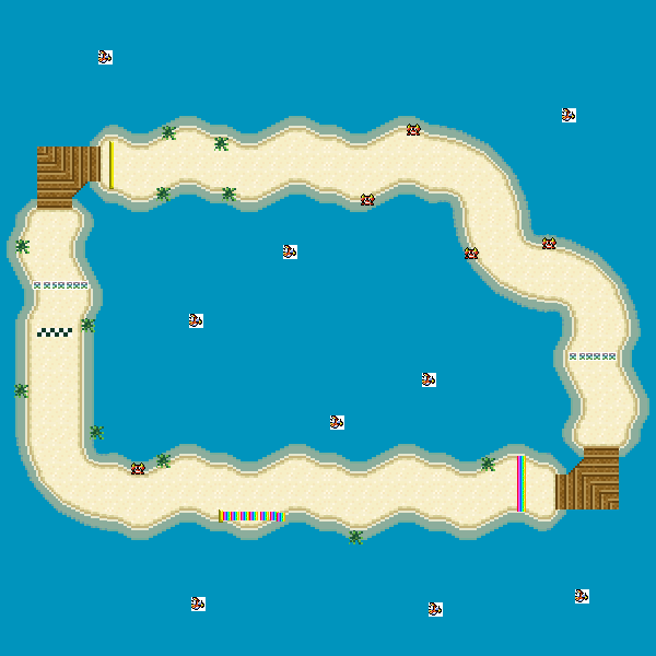 3DS Cheep Cheep Lagoon - Mario Kart PC