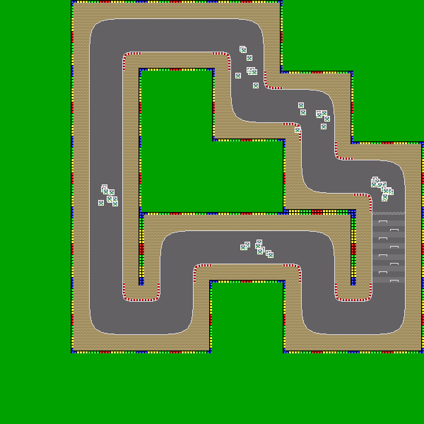 SNES Mario Circuit 1 - Mario Kart PC
