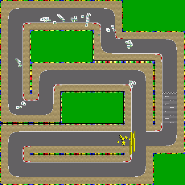 SNES Mario Circuit 2 - Mario Kart PC