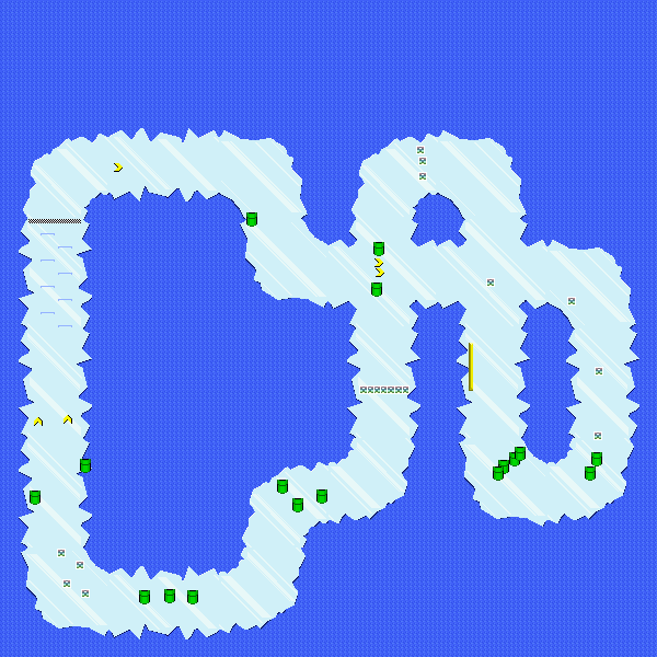 Ice Path 1 - Mario Kart PC