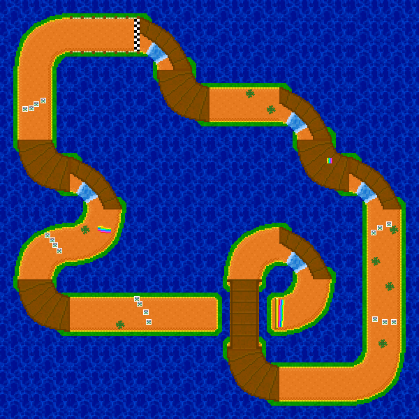 yoshi"s falls 2 - Mario Kart PC