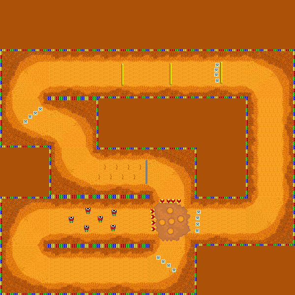 Wild West Speedway - Mario Kart PC