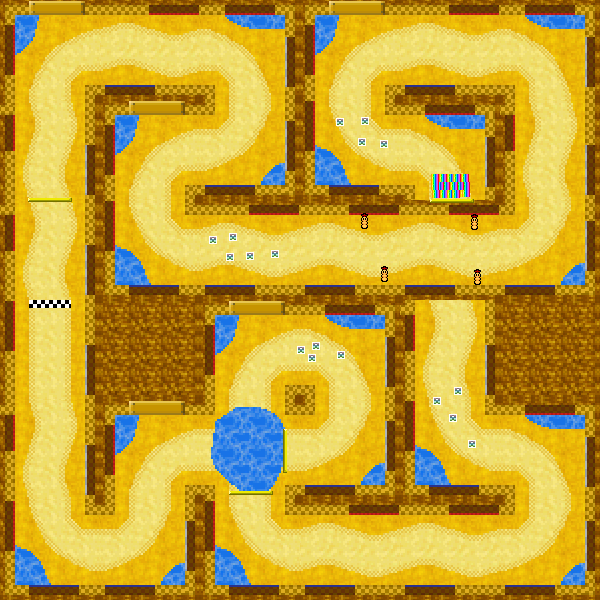 CTR: Papu's Pyramid - Mario Kart PC