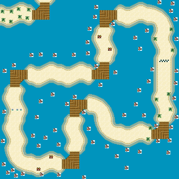 Cheep cheep beach - Mario Kart PC