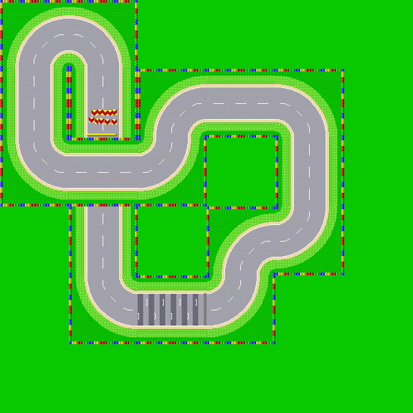 mario circuit 2 SNES - Mario Kart PC