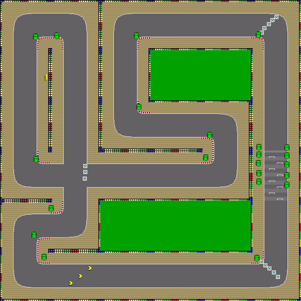 Mario's Pipe Track - Mario Kart PC