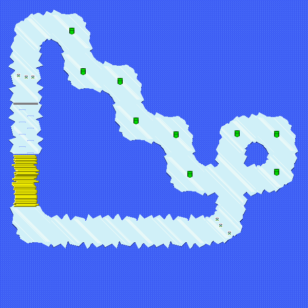 Melting glacier - Mario Kart PC