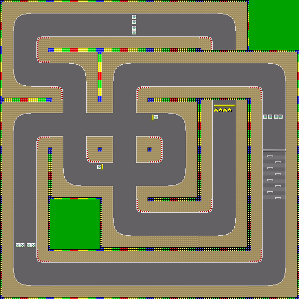 Mario's Looping Circuit - Mario Kart PC
