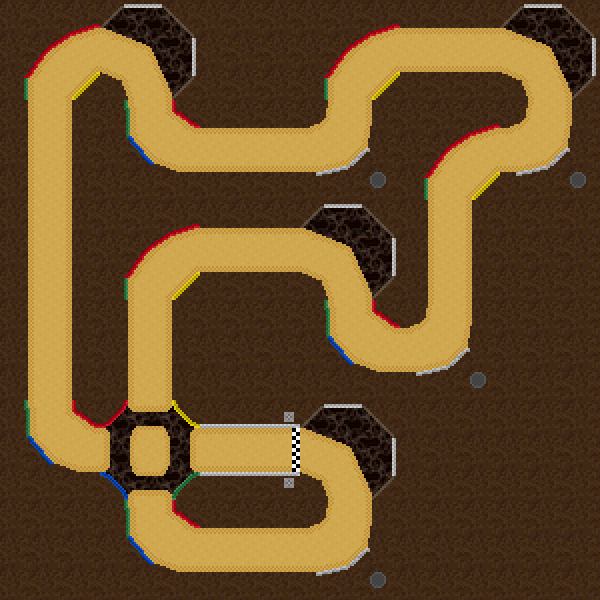 Wario's Battlefield - Mario Kart PC