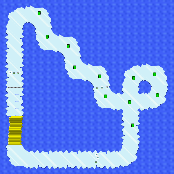 Melting glacier - Mario Kart PC