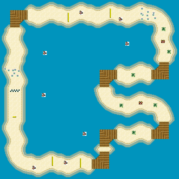 Coconut Tree Castaway - Mario Kart PC