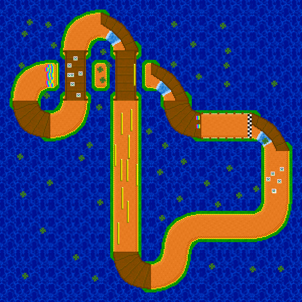 Yoshi lost island - Mario Kart PC
