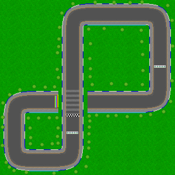 Figure 8 Circuit DS - Mario Kart PC